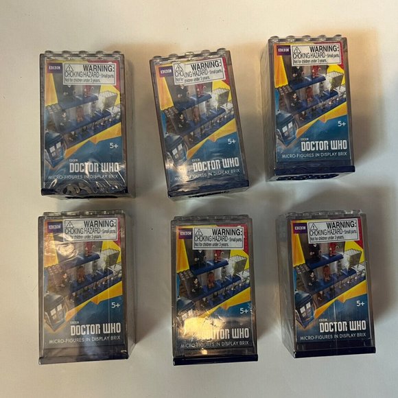 Character Options | Toys | New Set Of 6 Bbc Scifi Doctor Who Series ...